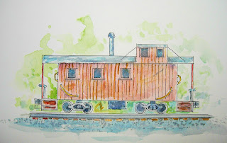 How to Draw Worksheets for The Young Artist: How To Draw A Train ...