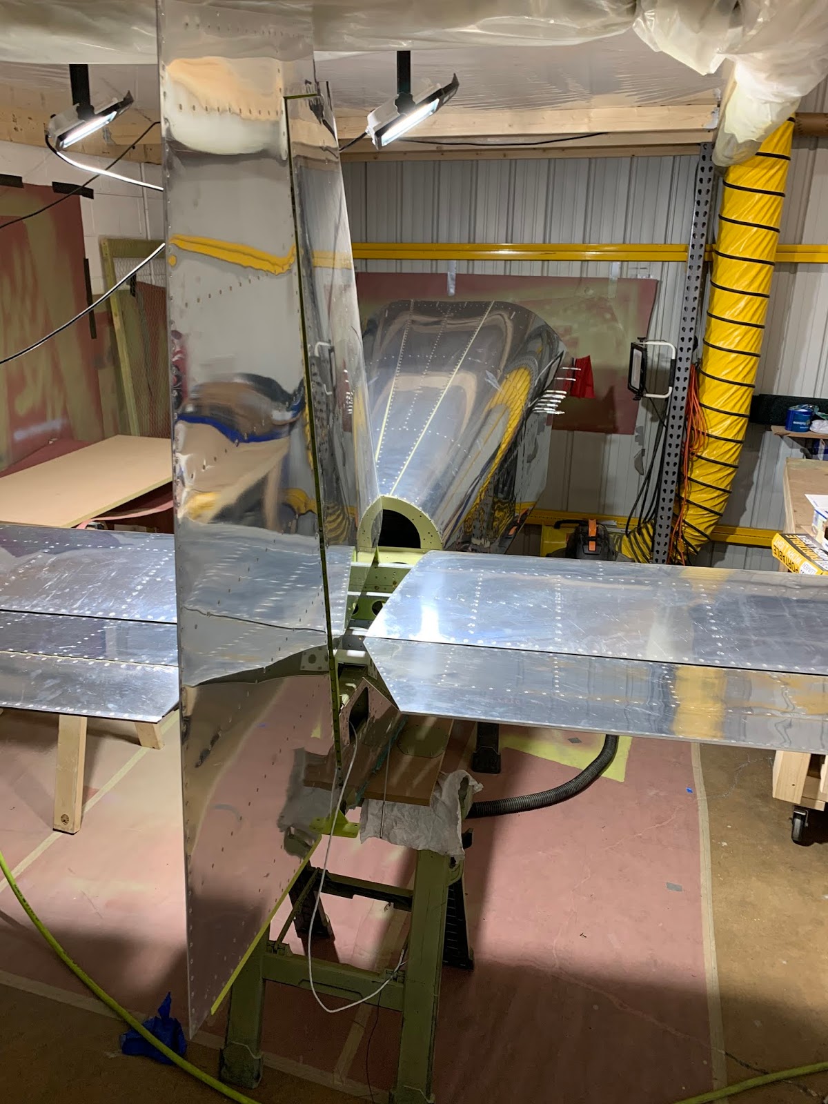 Todd's RV14 Build: Attachment of the Empennage components