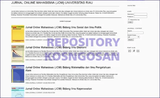 Pengertian Repository Adalah : Tujuan, Fungsi dan Macam Repositori Perguruan Tinggi - KOSNGOSAN