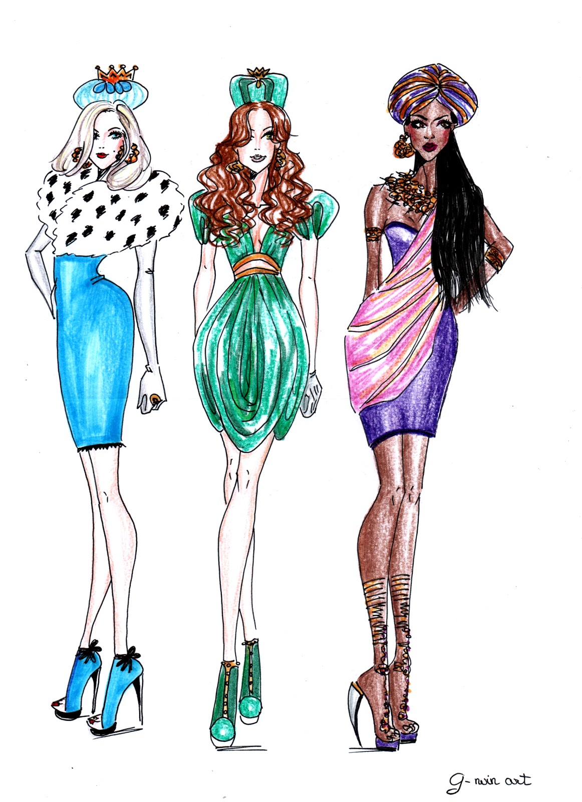 g-nuin art: Reinas Magas