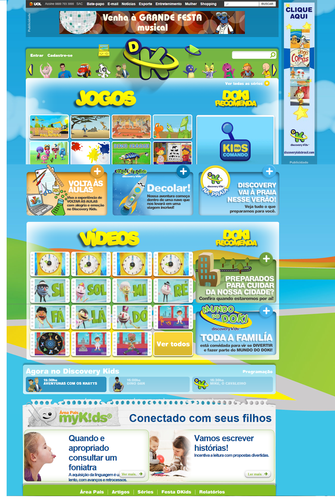 Pedagogia UVA Núcleo 2001: 01 # Dicas de Sites Educativos :Discovery ...