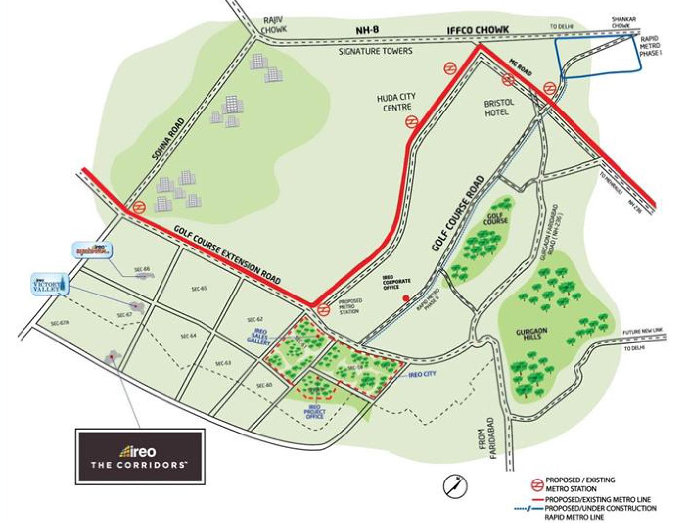 Ireo Corridors offers a grand lifestyle in Gurgaon