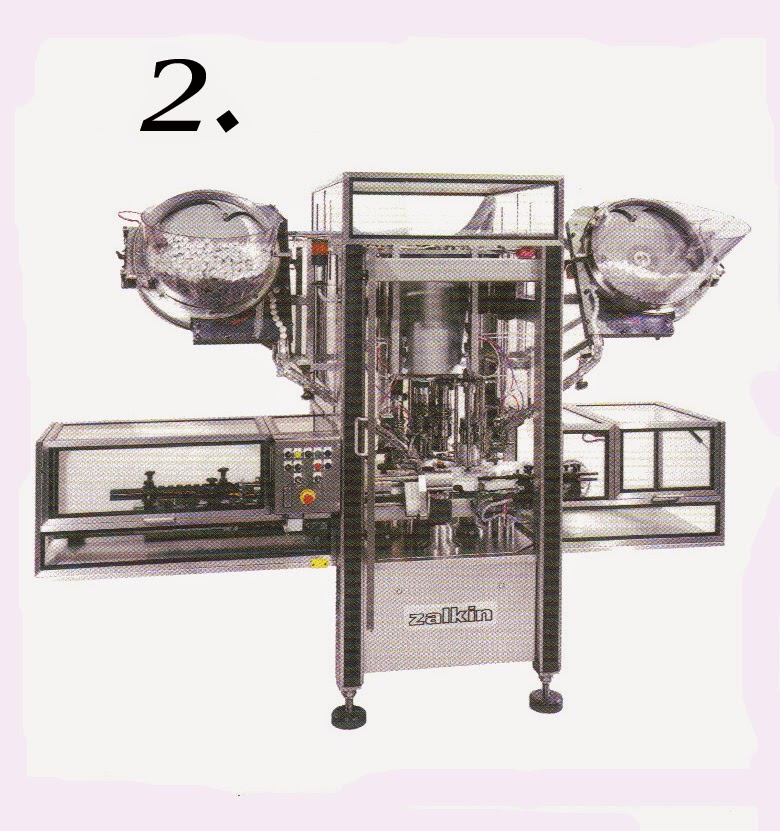 Machine capping group, services.: Rotary capping machine small version.