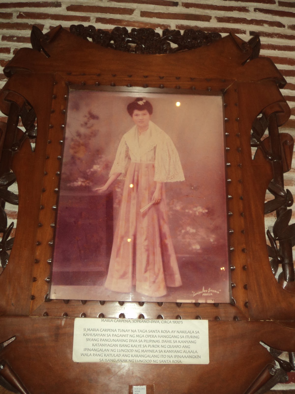 My History Journal: Museo de Sta. Rosa