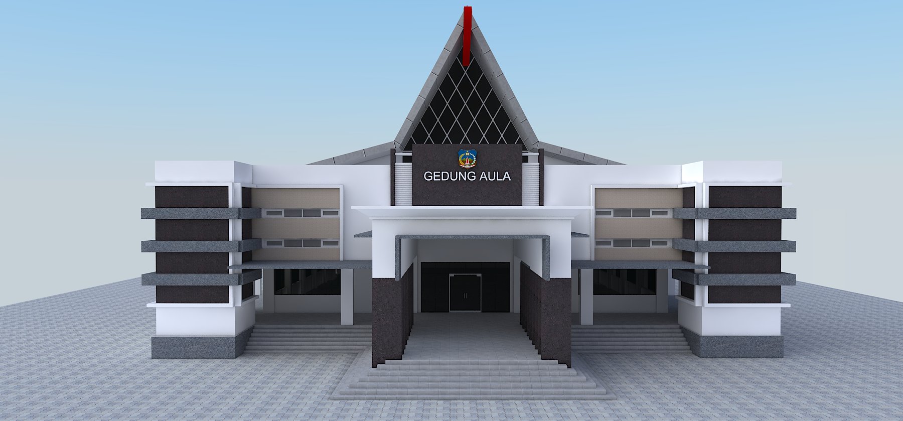 Desain Gedung Aula