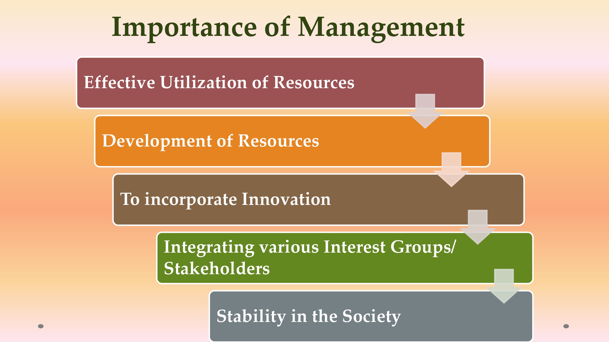 UNIT 1: FUNCTIONAL MANAGEMENT