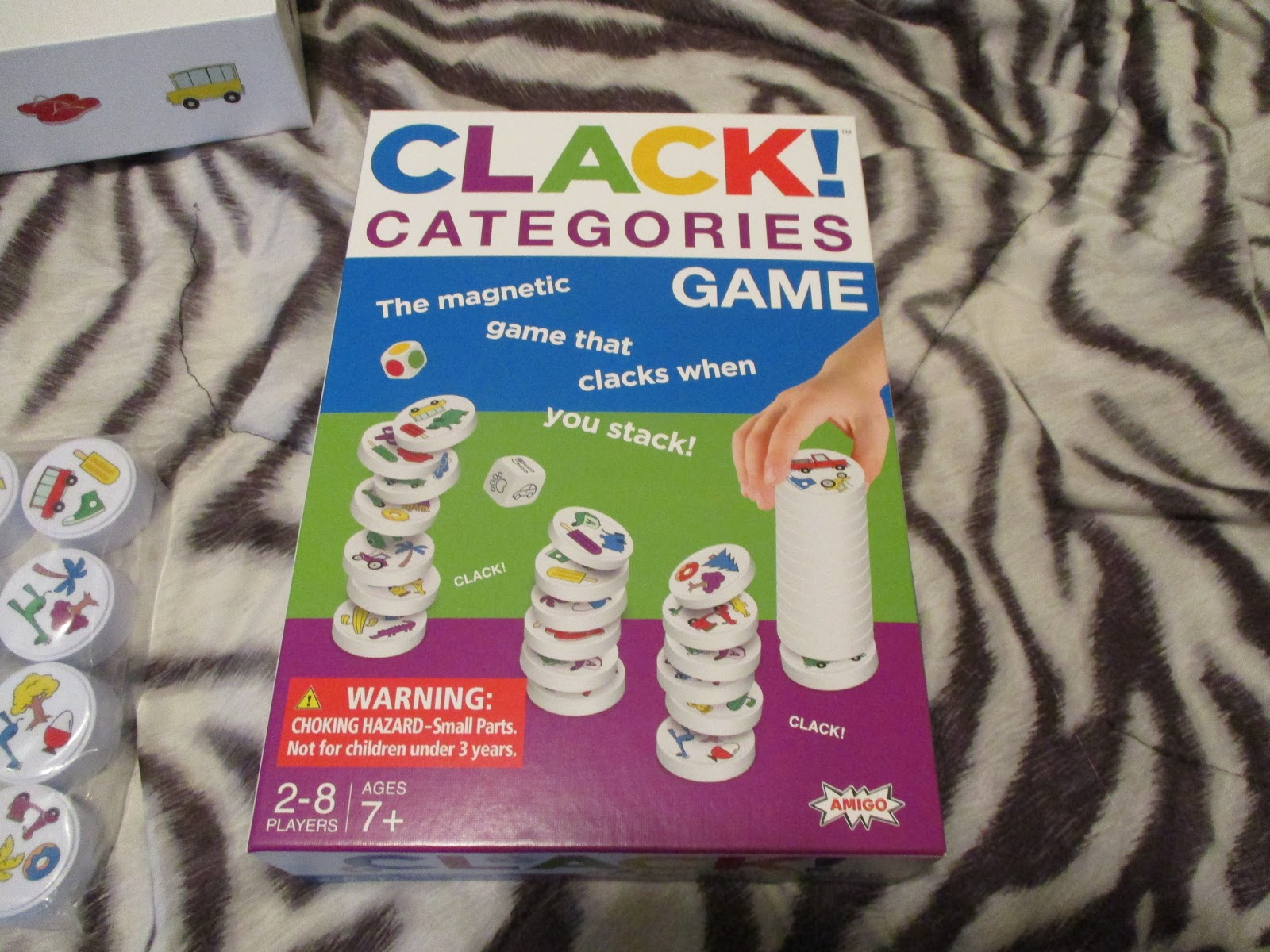 Missy's Product Reviews : Amigo Games Clack! Categories Game