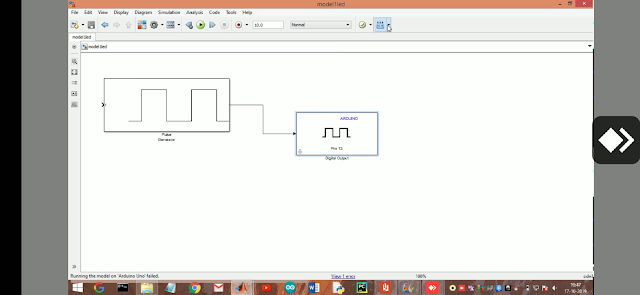 Interphase Arduino with Matlab-Simulink GUI