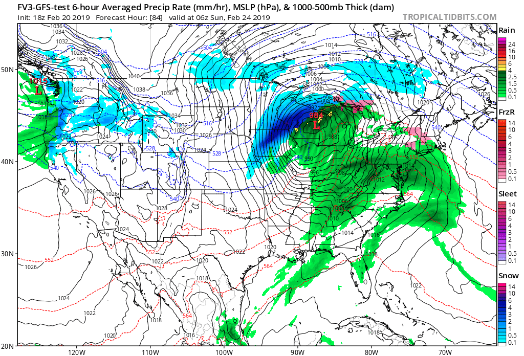 NOAA Delays Release of Updated GFS Weather Model Because It Likes Snow ...