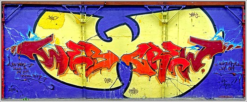 Wu Tang Clan Disciples: Wu Tang Street Art.