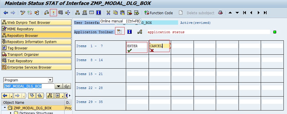 TECHSAP : Modal Dialog Box (Pop Up Screen) In Module pool program