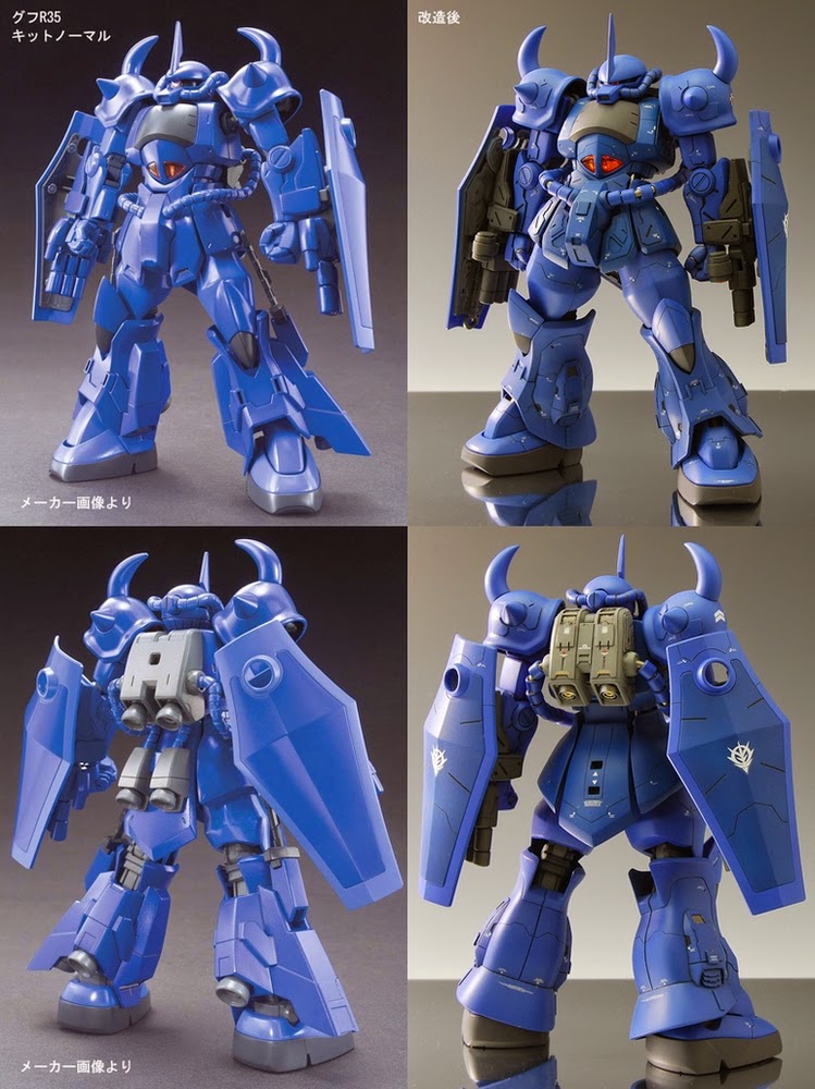 HGBF 1/144 Gouf R35 + Dodai YS Custom Build