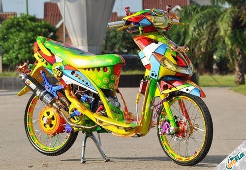 Modifikasi Motor Thailook Simpel, Klasik & Keren (Mudah) - Pilamen