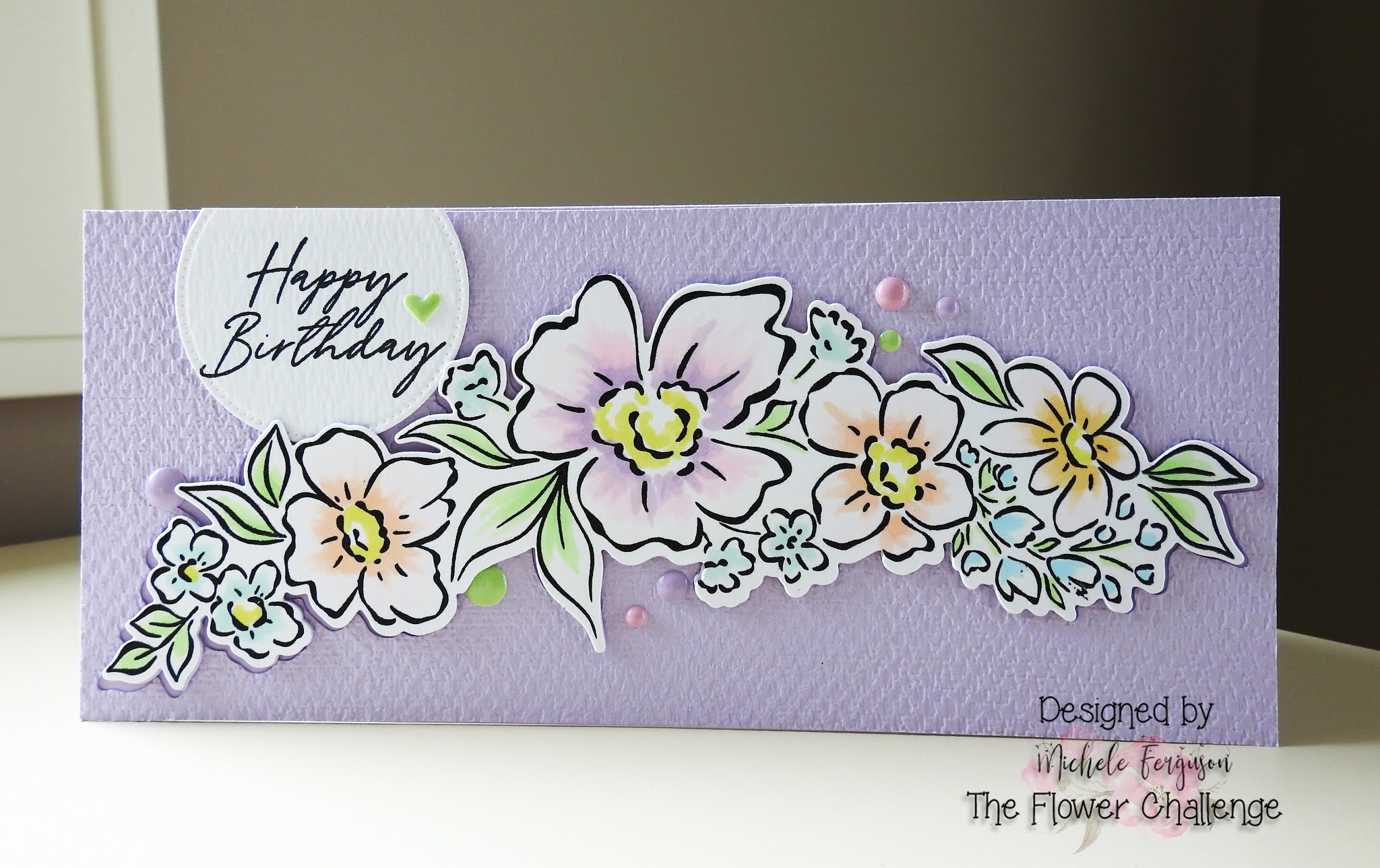 I Card Everyone : The Flower Challenge #55 - Pretty Pastels!