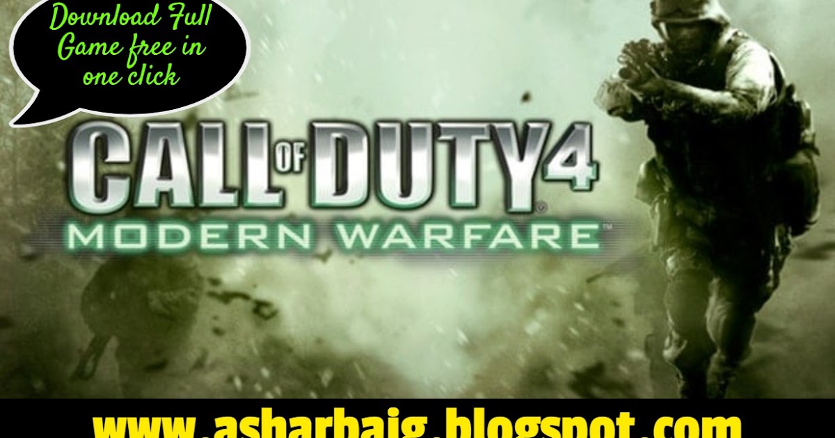 Cod 4 modern warfare free download - automationgar