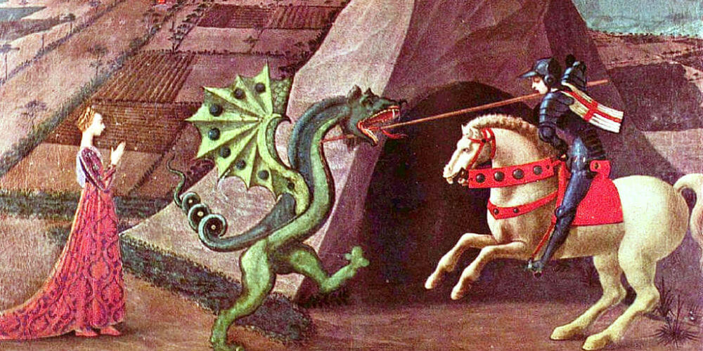 BLOG LENGUA Y LITERATURA 1º ESO, 2º ESO...: Leyenda de San Jorge (23 abril)