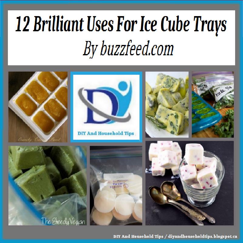 DIY And Household Tips: 12 Brilliant Uses For Ice Cube Trays