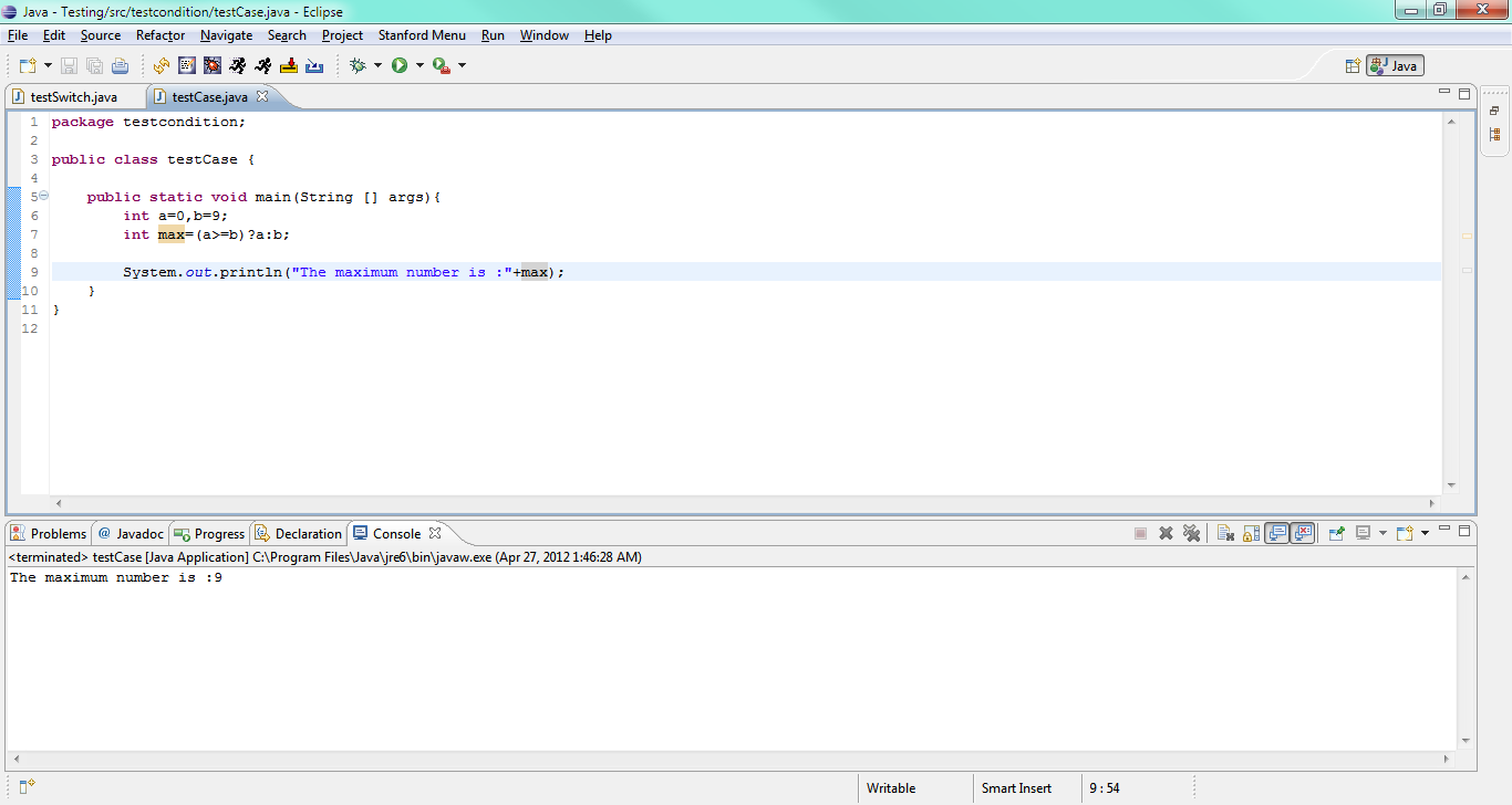 Java Explain