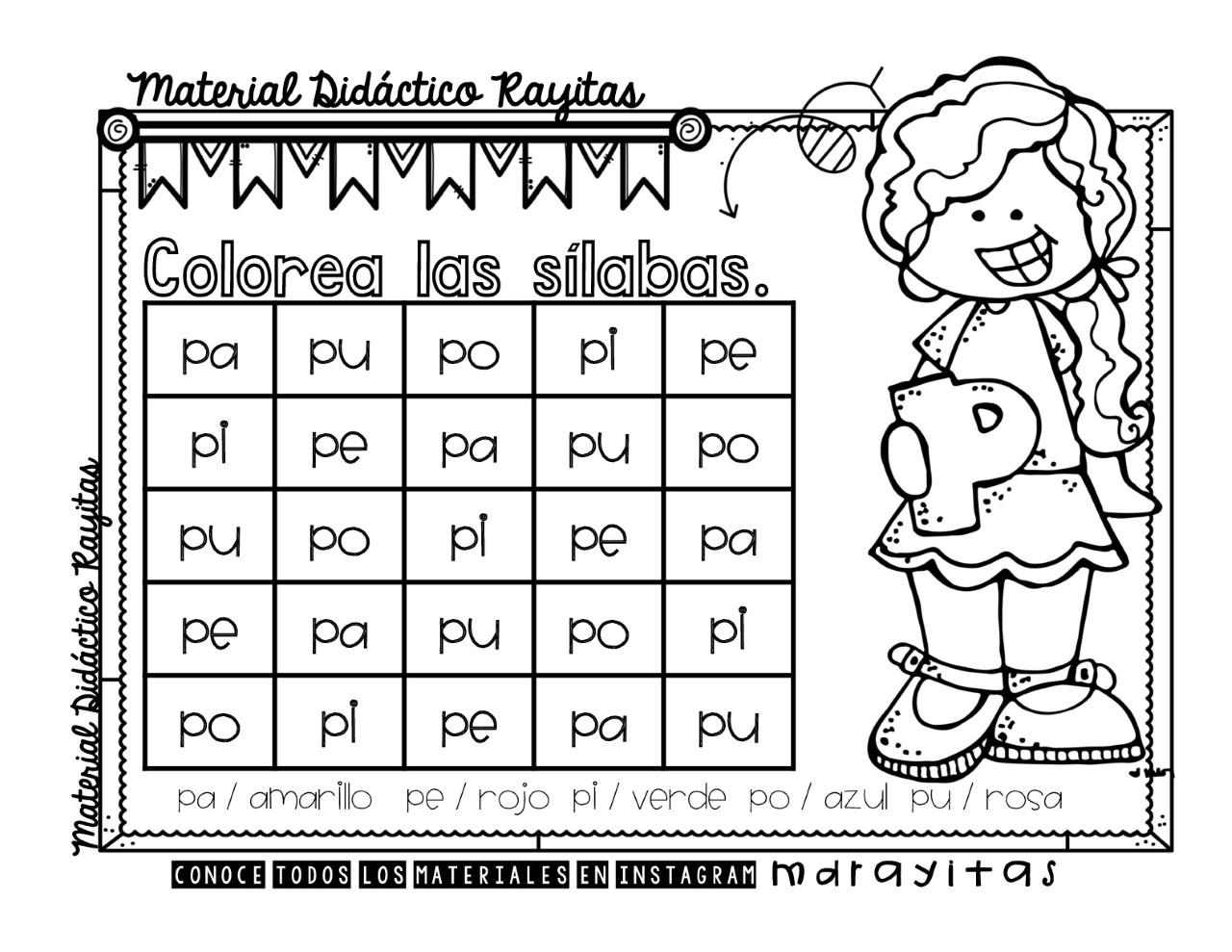 MAESTRAS DE INFANTIL COLEGIO BEETHOVEN: REPASO DE LAS SÍLABAS " PA PE ...