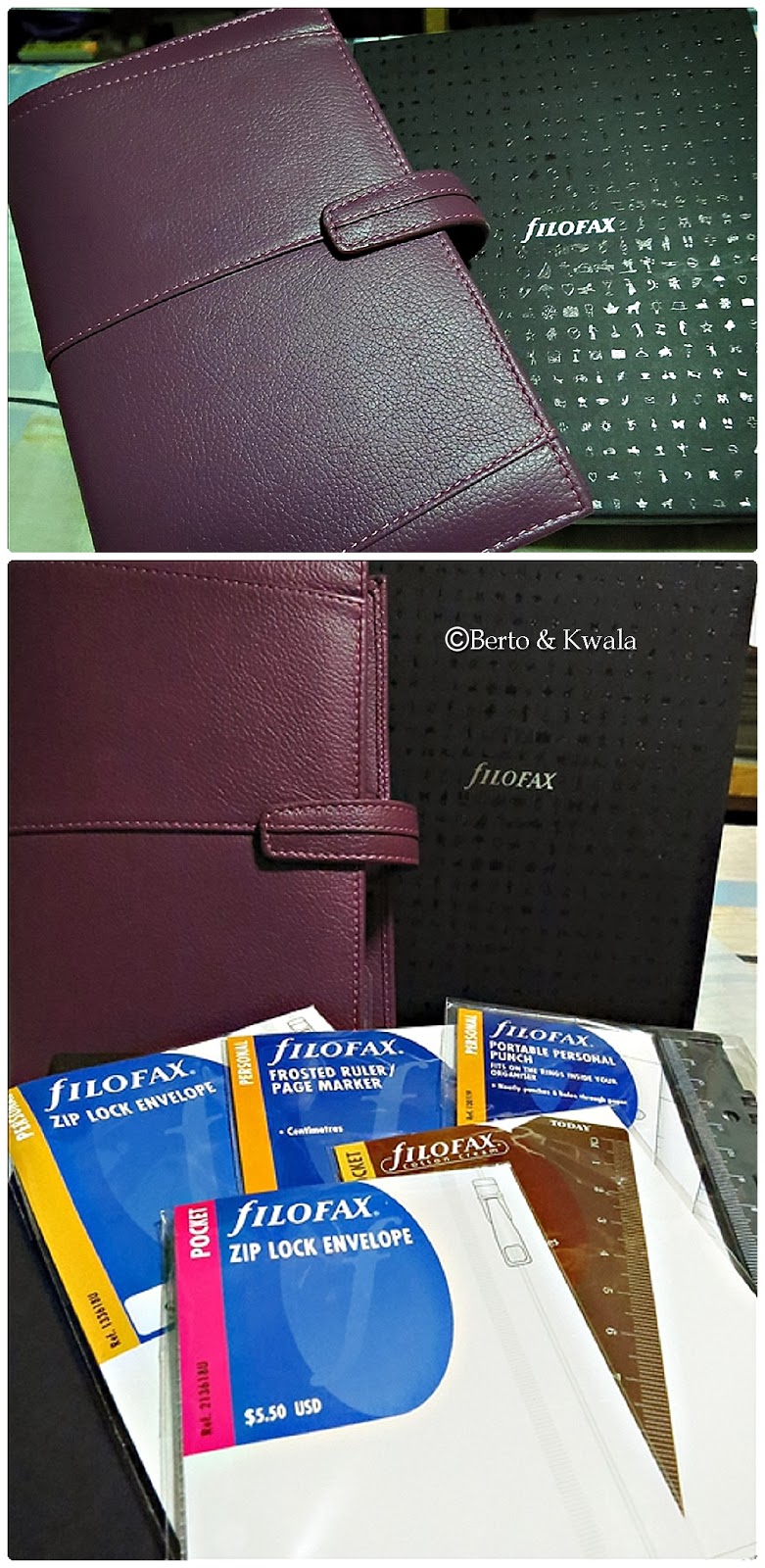 Kwala Love: My Personal Filofax Aston in Purple