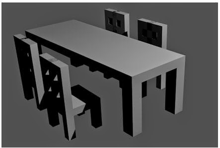 Membuat Meja dan Kursi