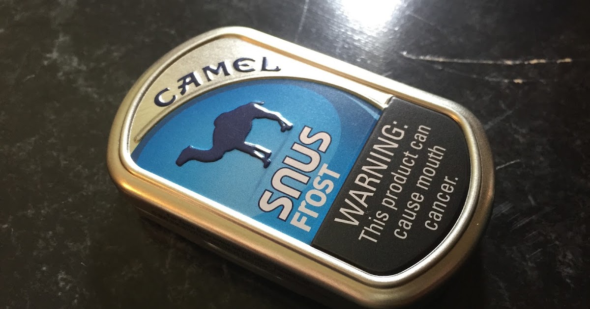 Camel "SNUS" Frost - Review. 9 July 2015