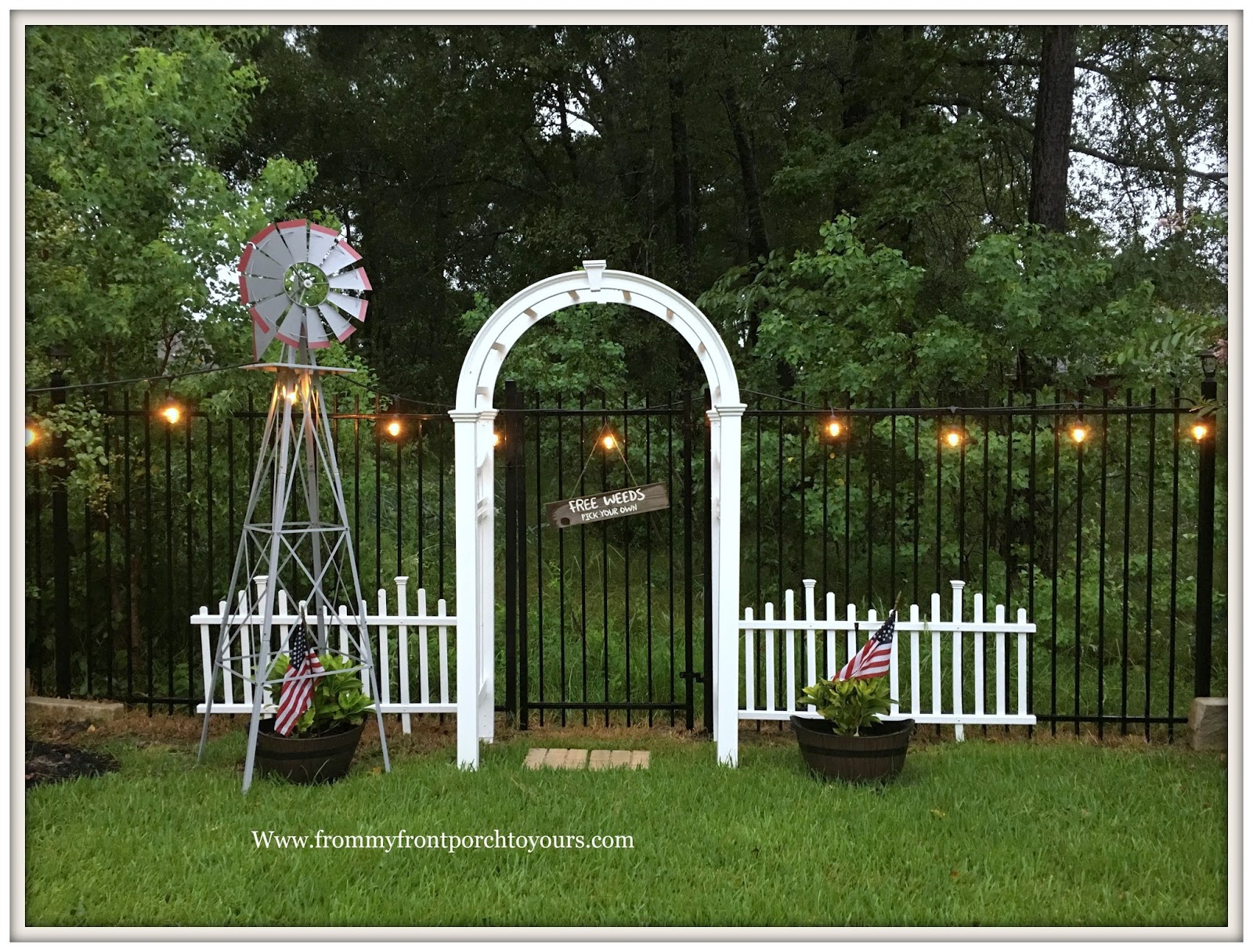 From My Front Porch To Yours: Backyard Landscape- Adding Farmhouse ...