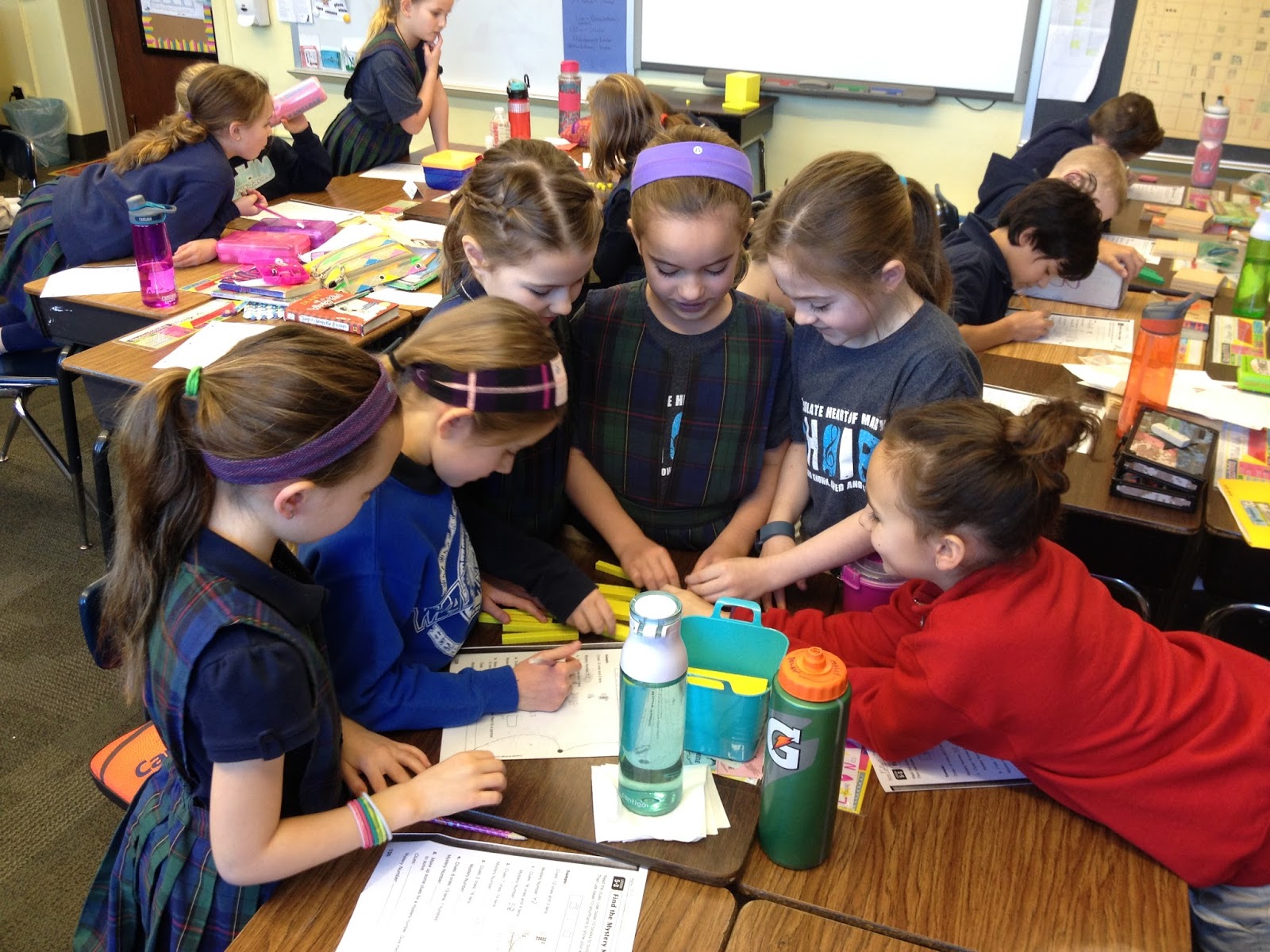 Mrs. Feltman's 3rd Grade Class: Small Math Groups
