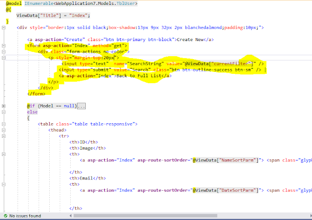 Microsoft .net Technologies : How To Make Search Filter In Asp.net Core ...