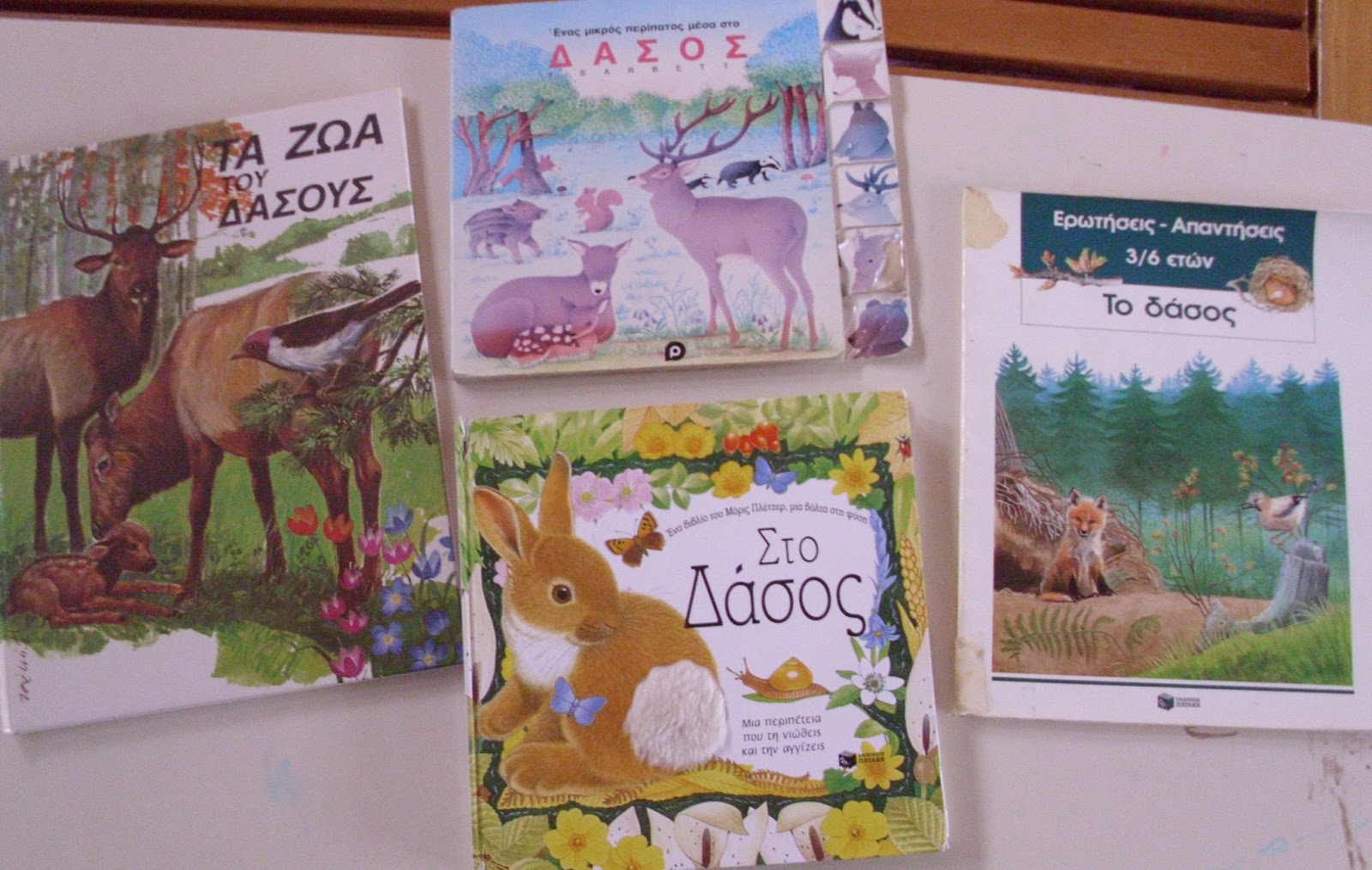 2ο Νηπιαγωγείο Κρηνίδων: ΤΑ ΖΩΑ ΤΟΥ ΔΑΣΟΥΣ