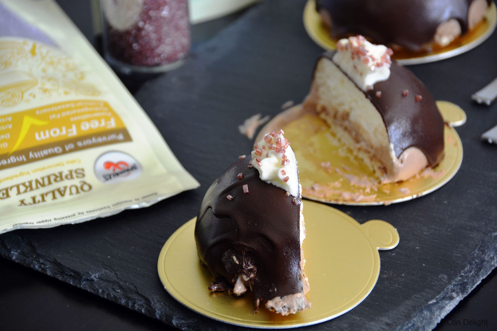 Con DeLight עם תענוג - אוכל, טיולים ועוד: Impressive chocolate mousse domes