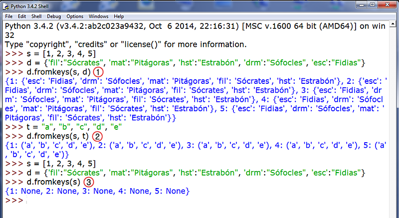 APRENDER A PROGRAMAR CON PYTHON: DICCIONARIOS Y SUS MÉTODOS