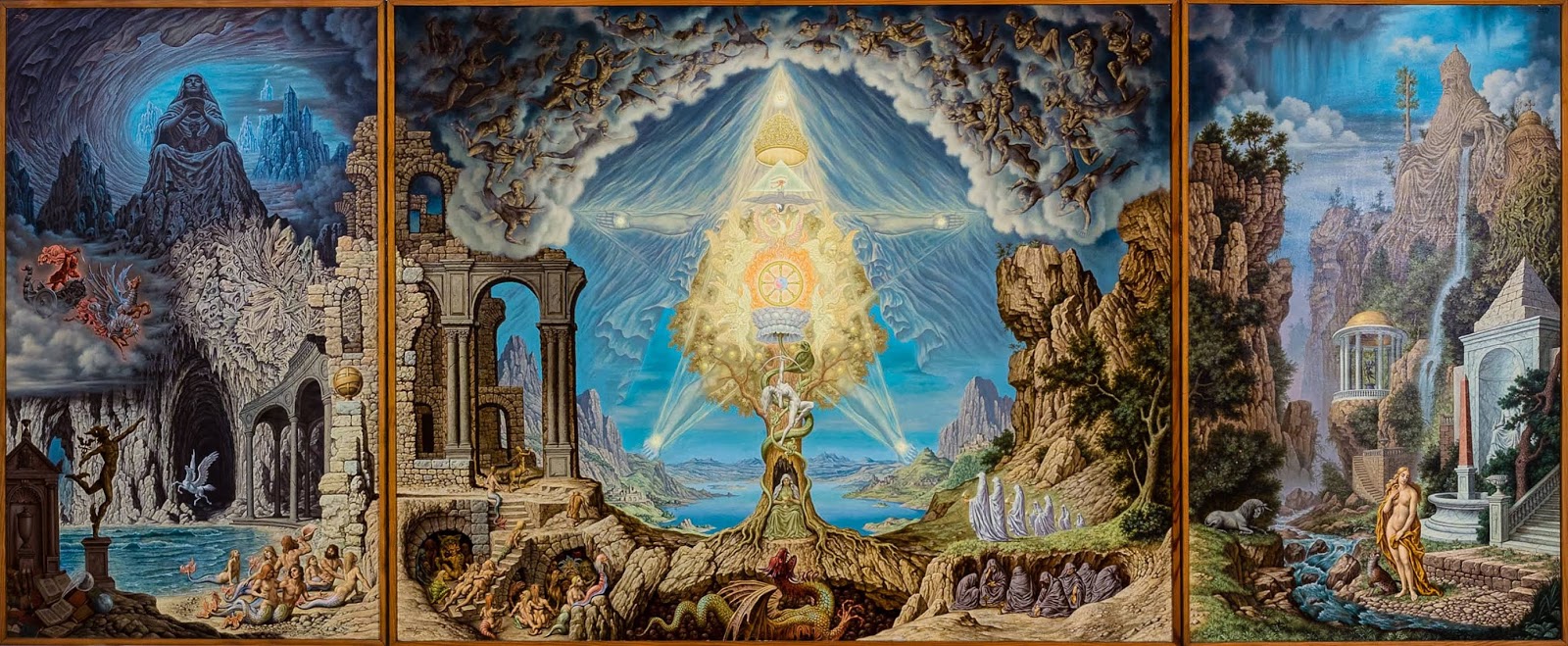 SUERTEYA: Johfra Bosschart: maestro de la pintura esotérica y ocultista