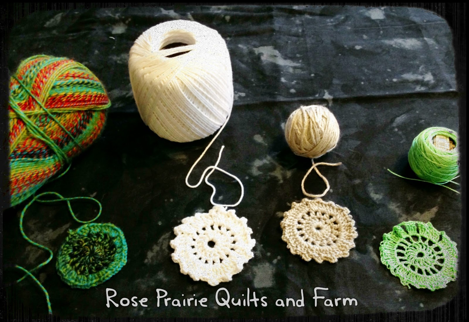 Yarn Along 2/20/13 Spoon Pin Doily