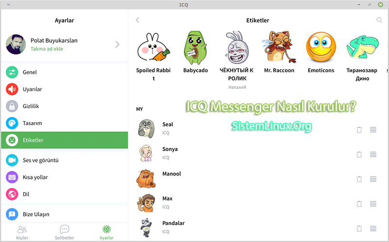 Linux’te ICQ Messenger Nasıl Kurulur?