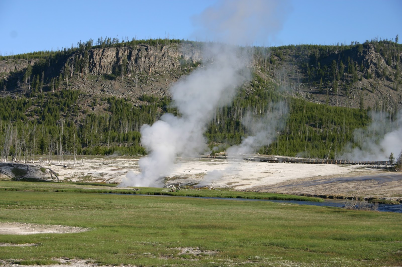 Yellowstone And More: YELLOWSTONE'S BISCUIT BASIN