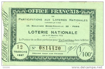 Jardin d'Histoire: la loterie