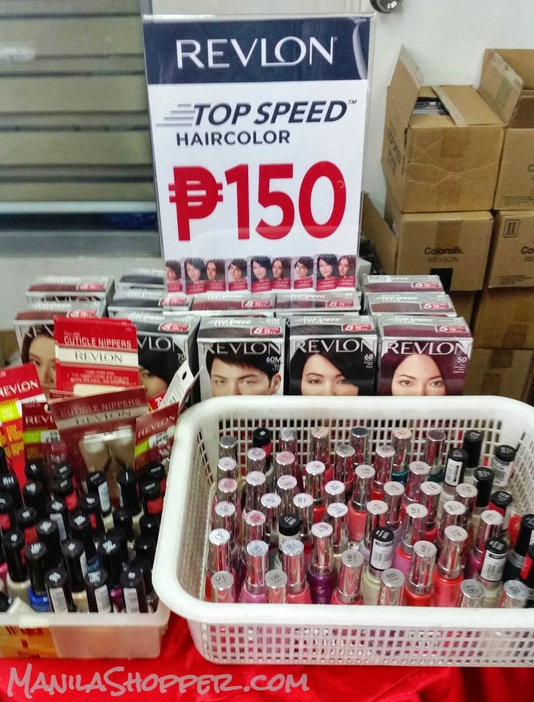 Manila Shopper: Great Makeup Finds at Revlon Warehouse SALE 2014