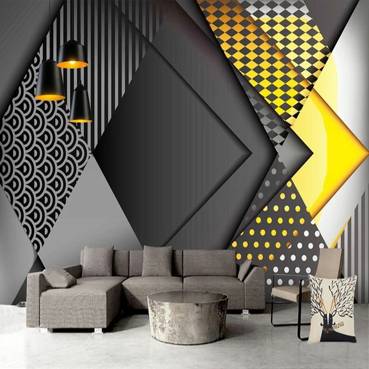 Modern wallpaper decor ideas