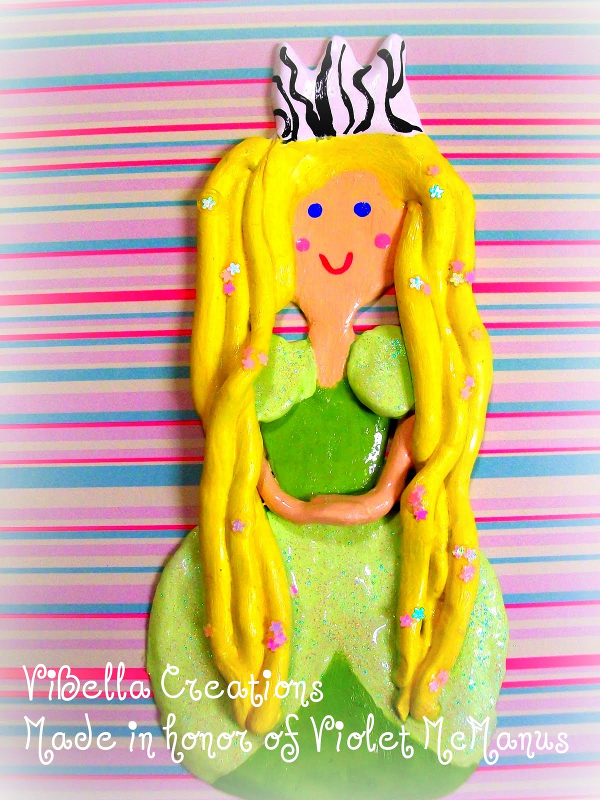 ViBella Inspirations: How to Make a Clay Princess