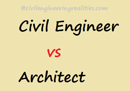 Civil engineer vs Architect