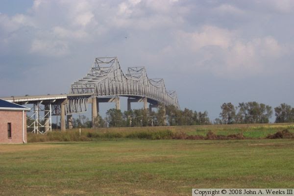 Industrial History: 1964 Sunshine Bridge over Mississippi River at ...