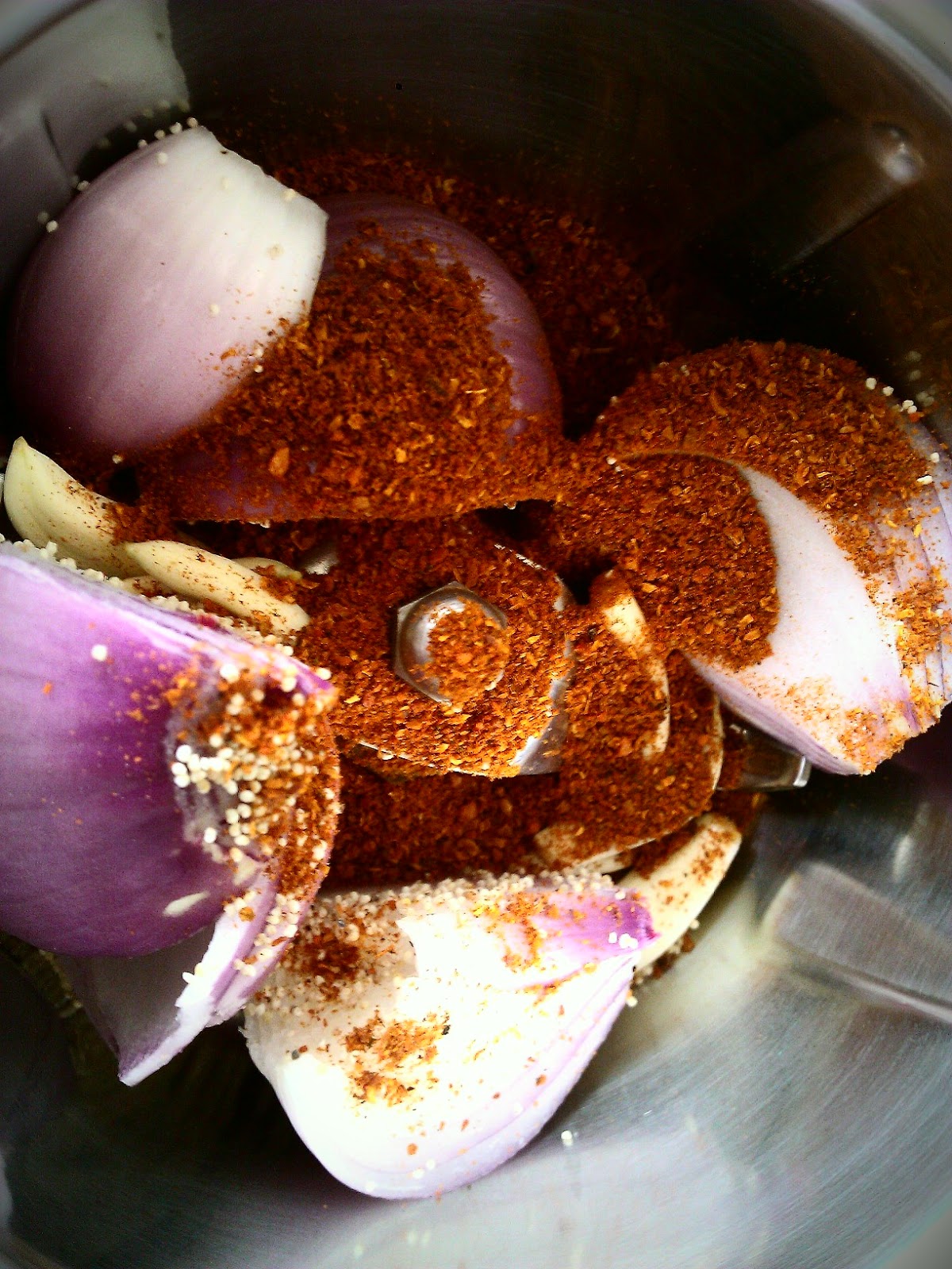 Rathi's Food Madness: Bas saaru, palya (Spicy sweet broth with a stir fry)