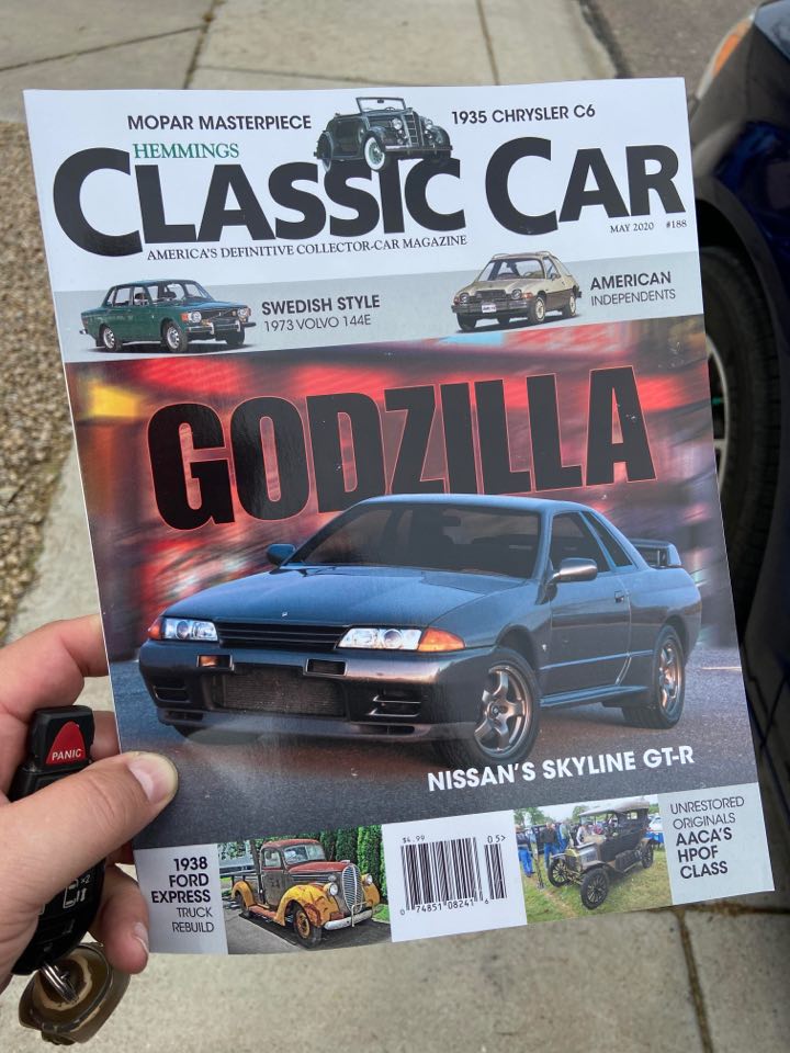 Hemmings Classic Car Magazine - R32 GT-R Nismo on the cover - Nissan ...