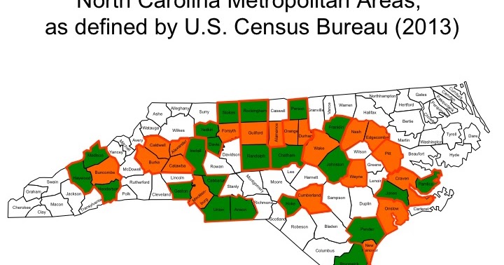 Old North State Politics: Defining Urban, Suburban and Rural Counties ...