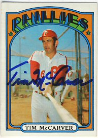 Droidtrader's Sports Memorabilia: McCarver Trade and Dan Coombs Return