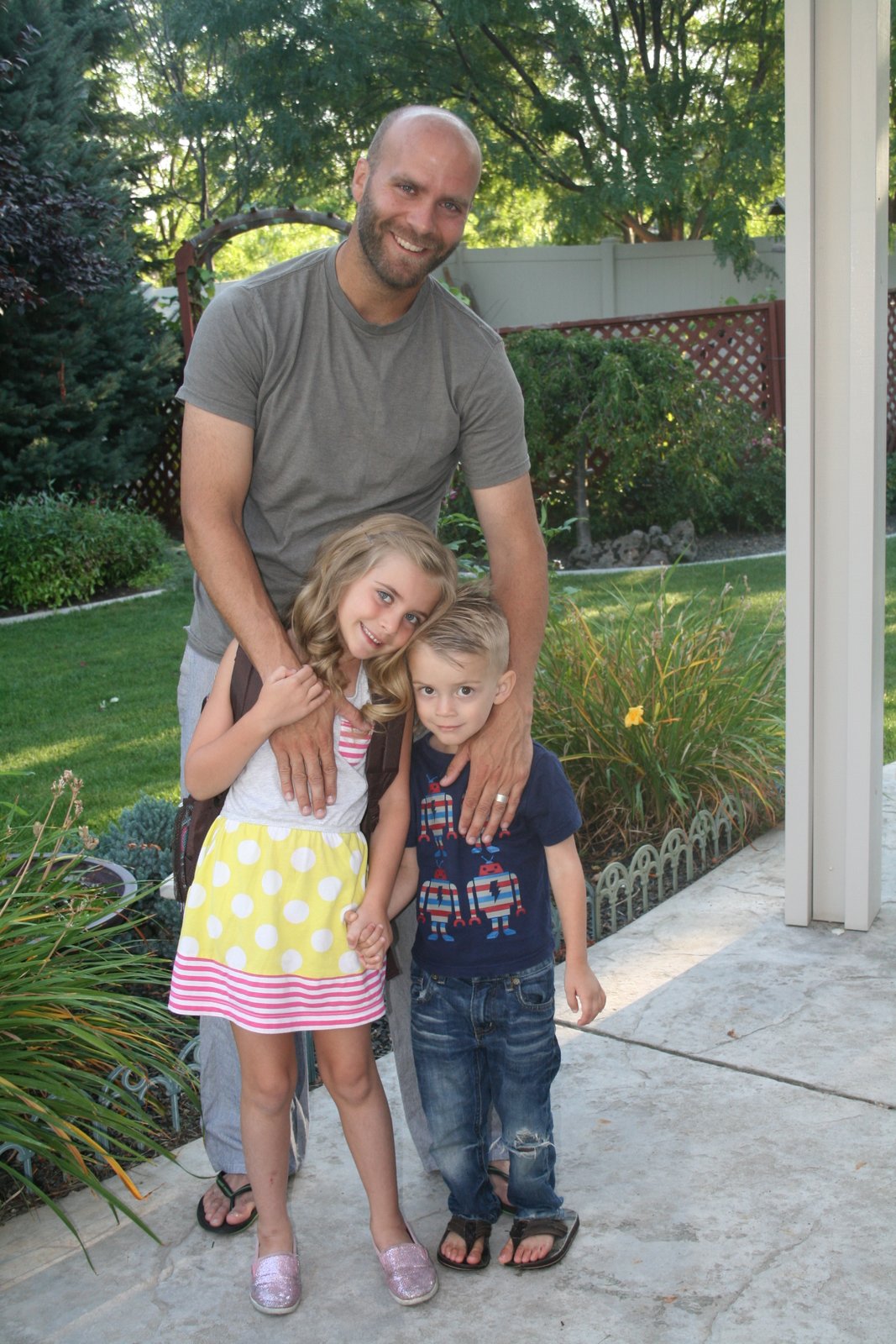 Oyler Family: First Day of 1st Grade