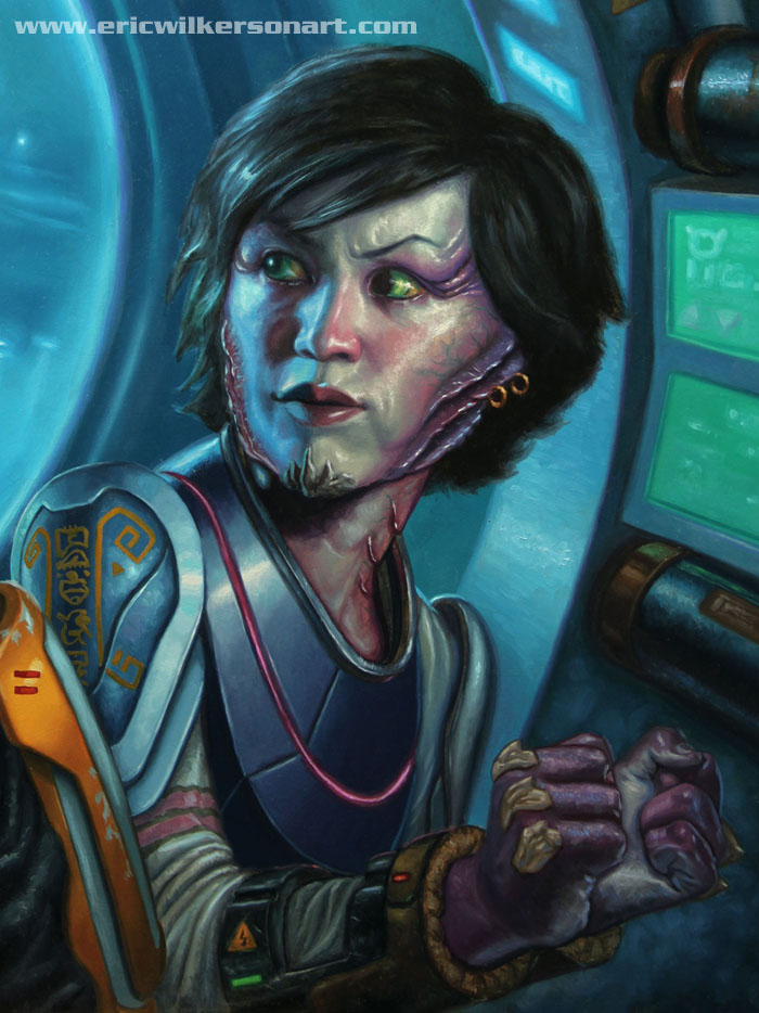 Eric Wilkerson Art Chronicles - CAPTAINS BLOG: Aquanauts process detail ...