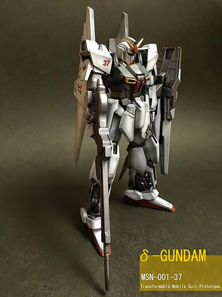 Gundam Family: 1/144 Delta Gundam 37th Team Custom Build