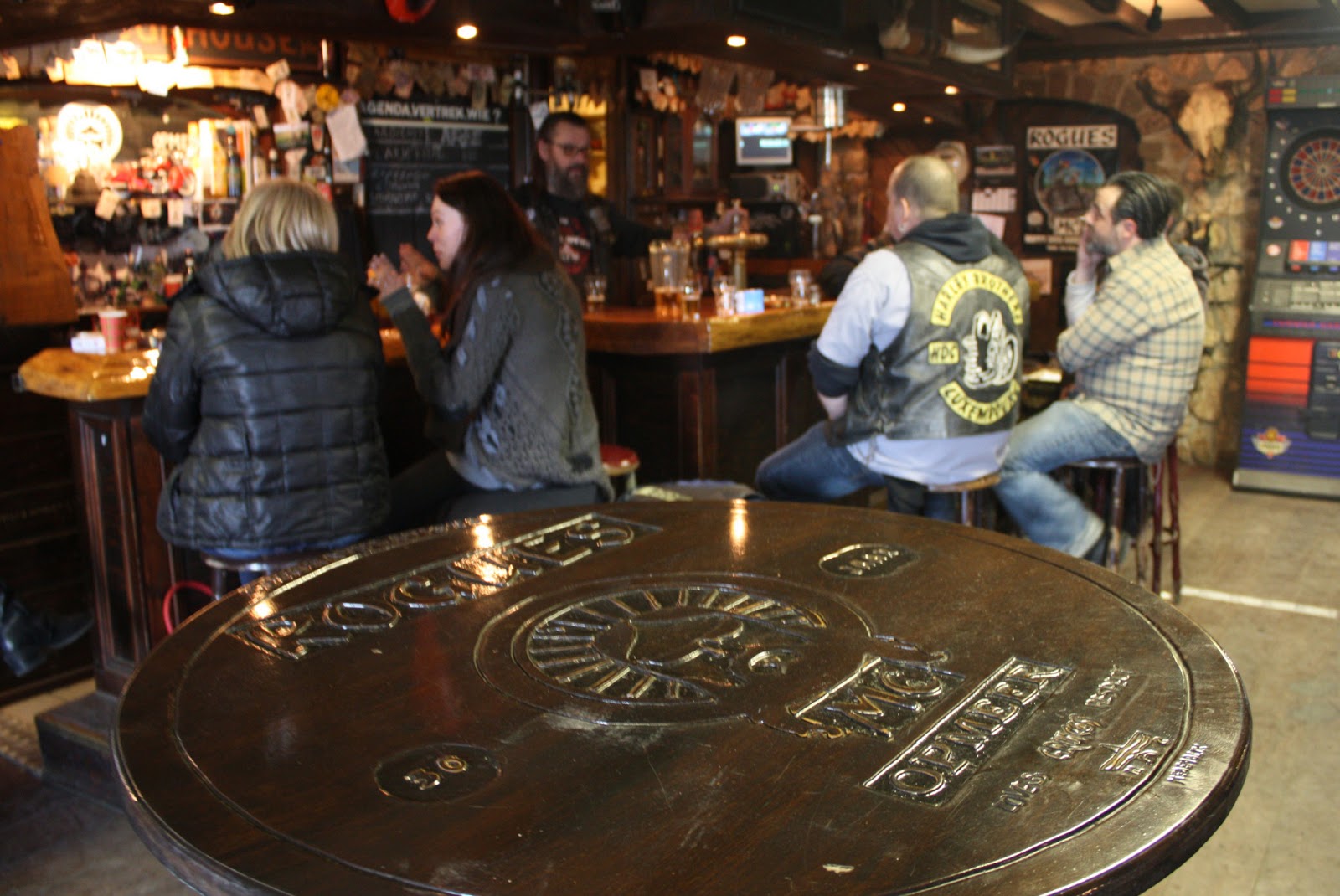 HARLEY BROTHERS LUXEMBOURG: ROGUES MC CLUBHOUSE